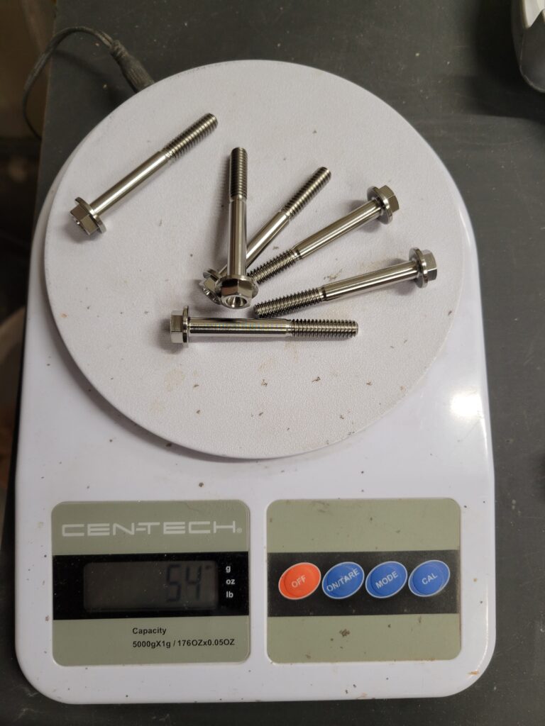 Catalyst Adapt Titanium Clutch Cover Bolts (6) - Fire N Ice Performance