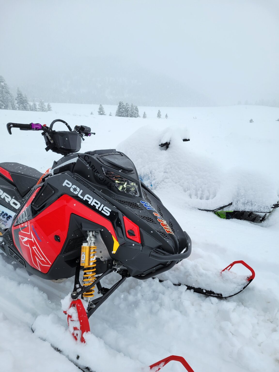 Caribou X Polaris Matryx Lightweight Hood - PRO - Fire N Ice Performance