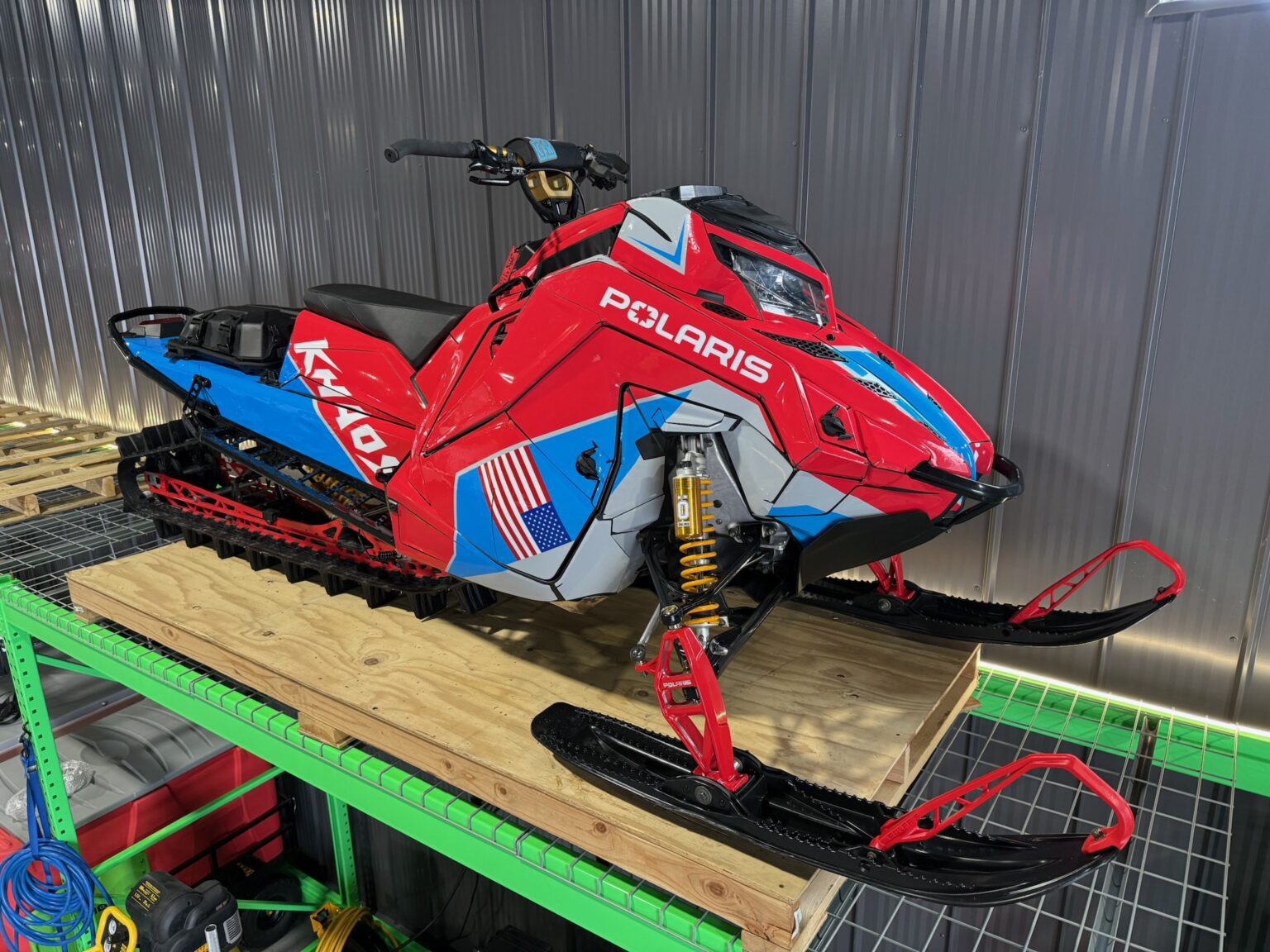 Caribou X Polaris Matryx Lightweight Hood - PRO - Fire N Ice Performance