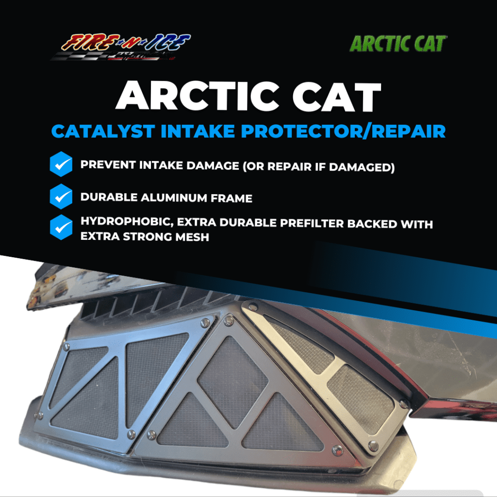 Arctic Cat Catalyst Intake Protector/Repair Kit (6) - Fire N Ice ...